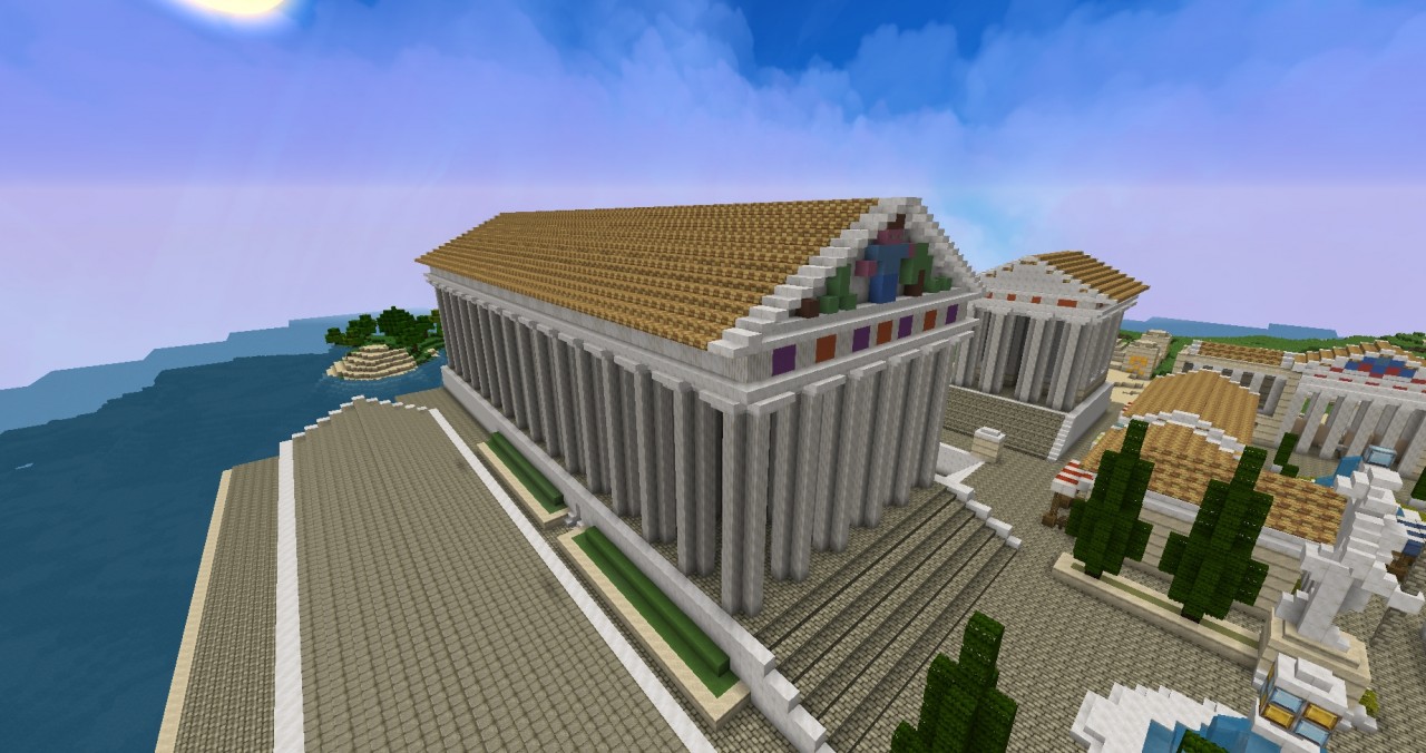 Greek Temple Pack Minecraft Map