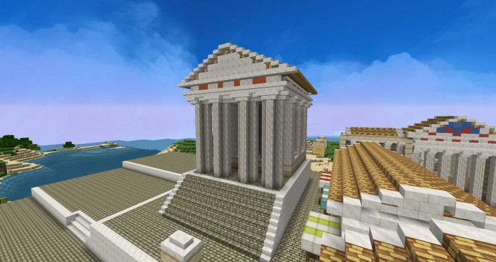 Greek Temple Pack Minecraft Map