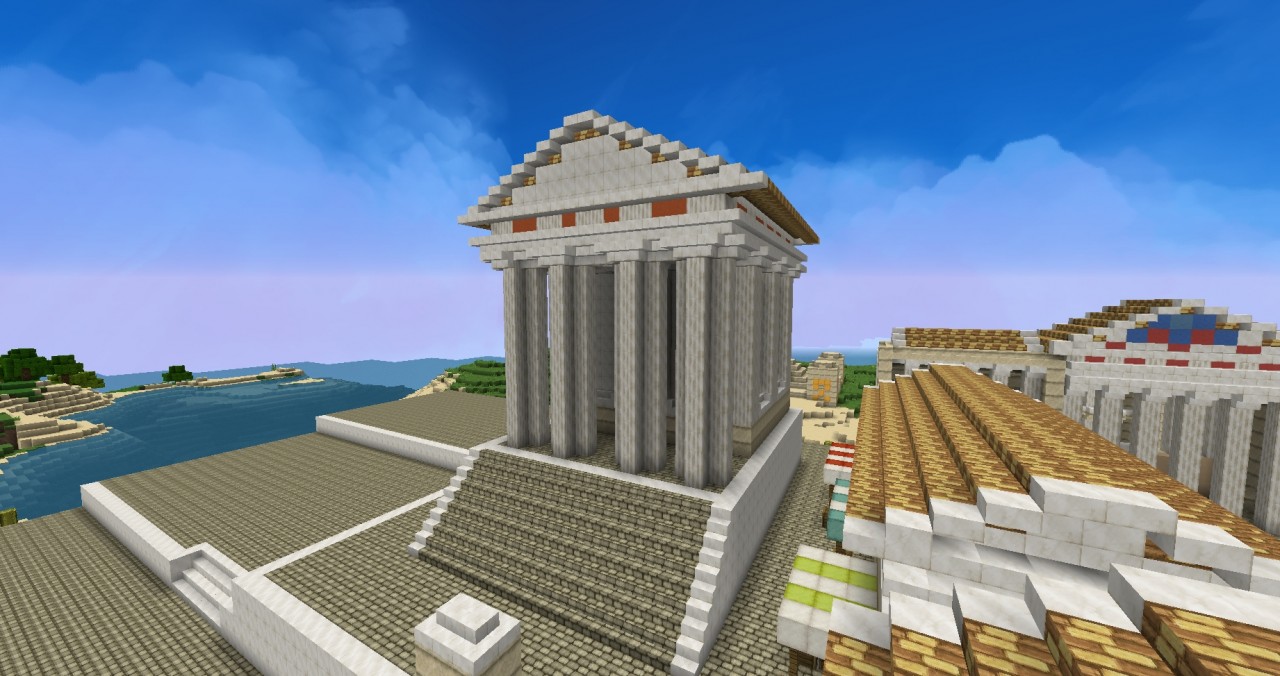 Greek Temple Pack Minecraft Map