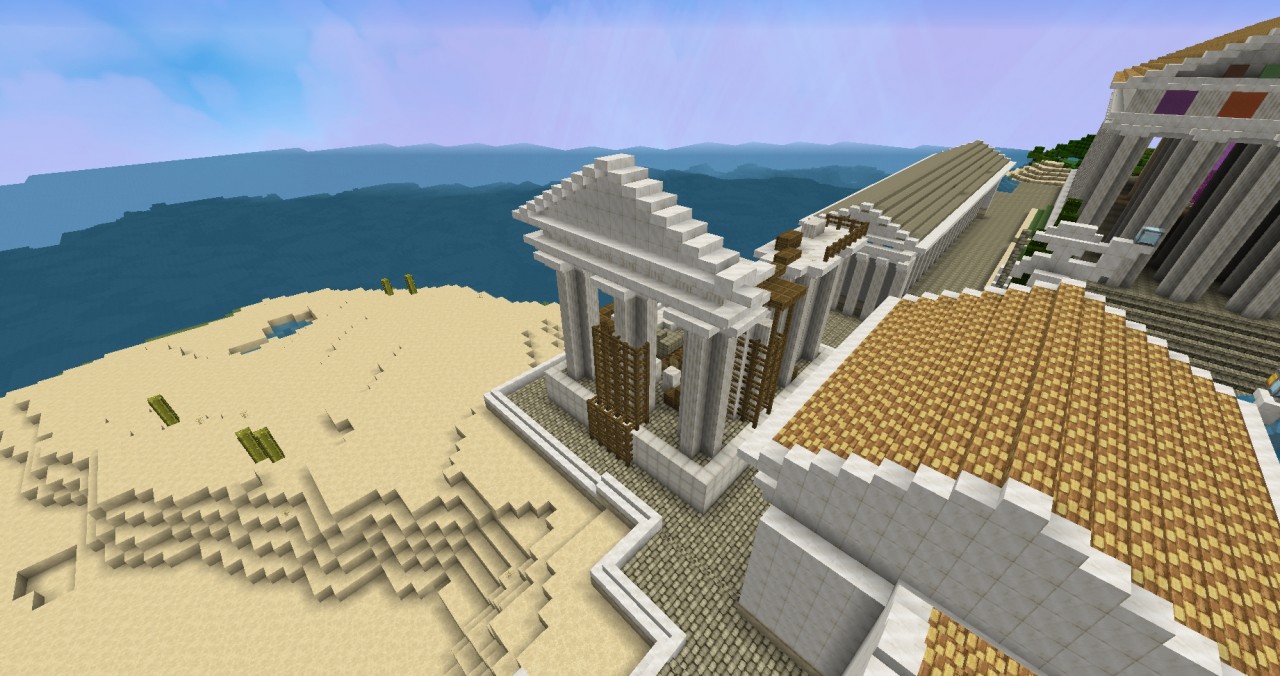 Greek Temple Pack Minecraft Map