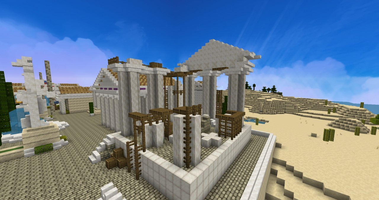 Greek Temple Pack Minecraft Map