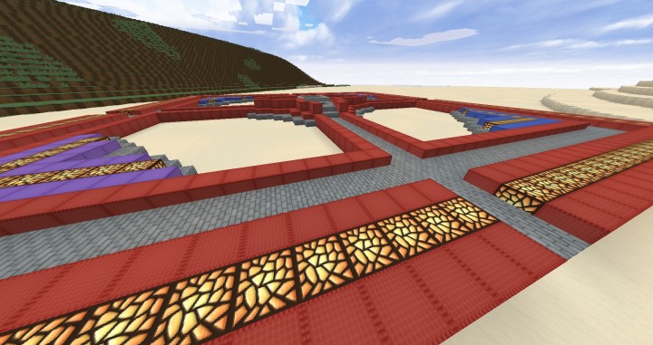 Kit PvP Spawn Minecraft Map
