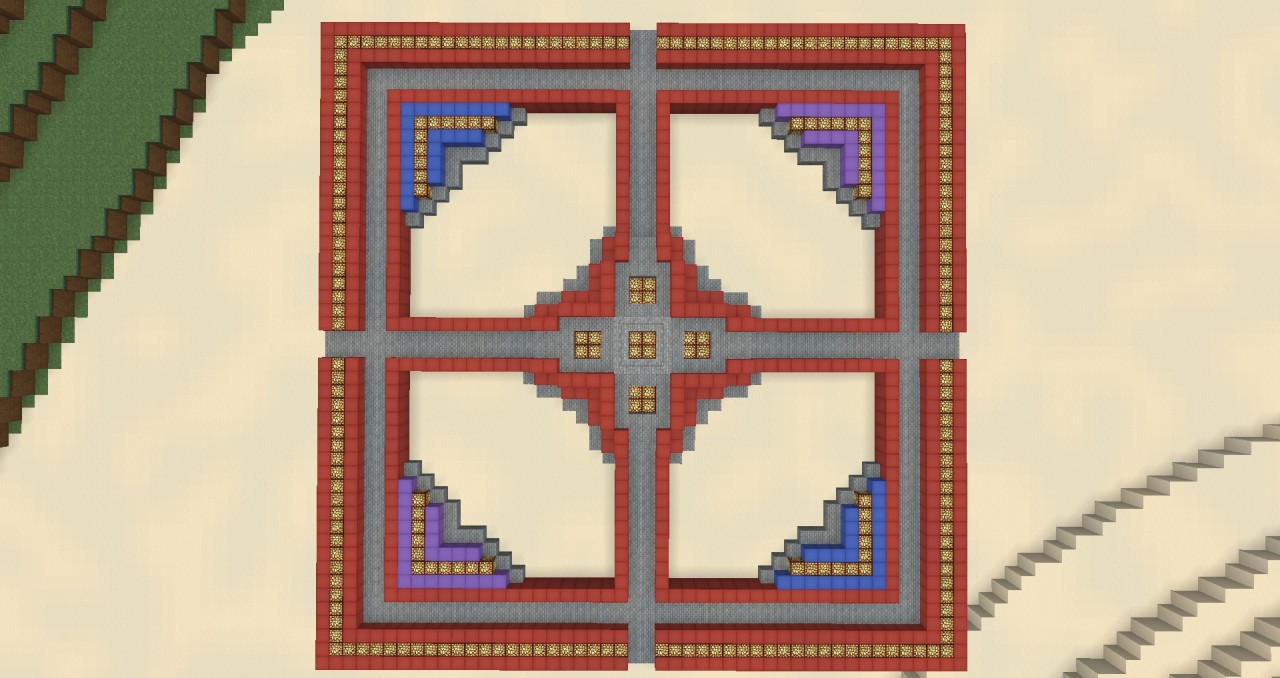 Kit PvP Spawn Minecraft Map