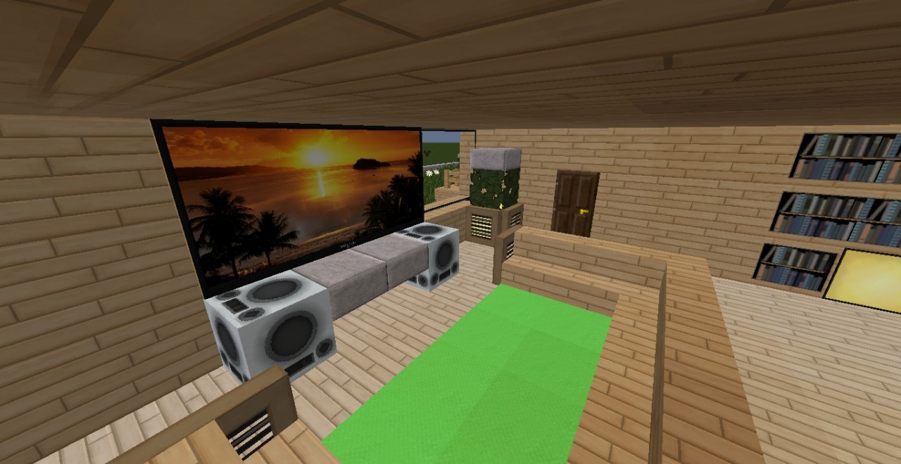 Traditional Large Brick House Minecraft Map