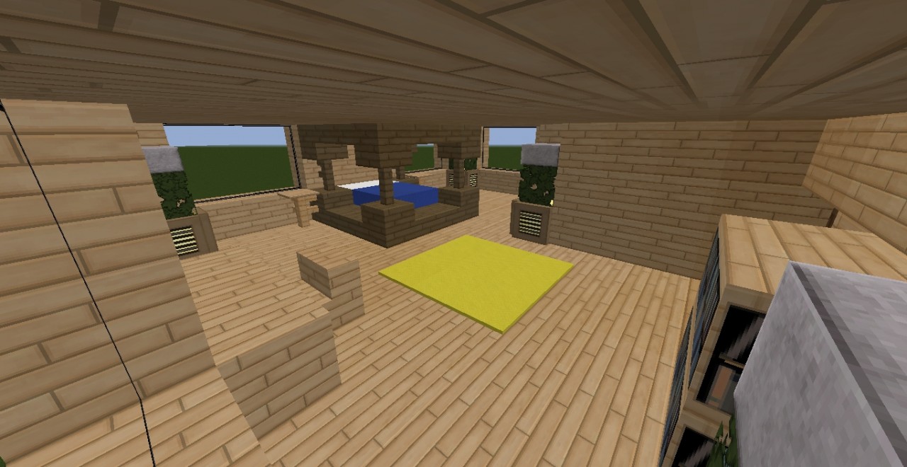 Traditional Large Brick House Minecraft Map