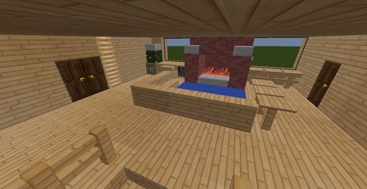 Traditional Large Brick House Minecraft Map