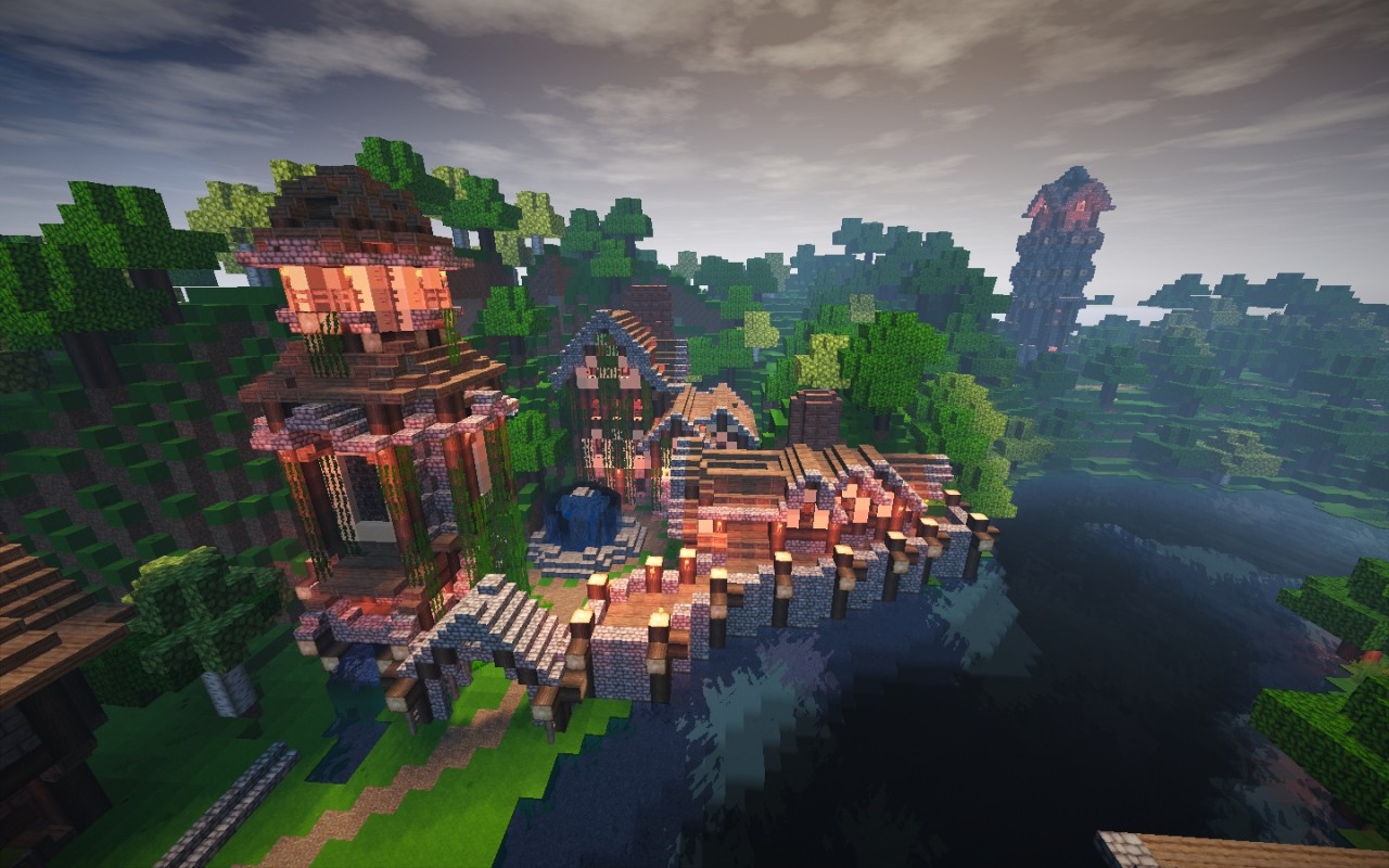 Dorf Goldental Minecraft Map