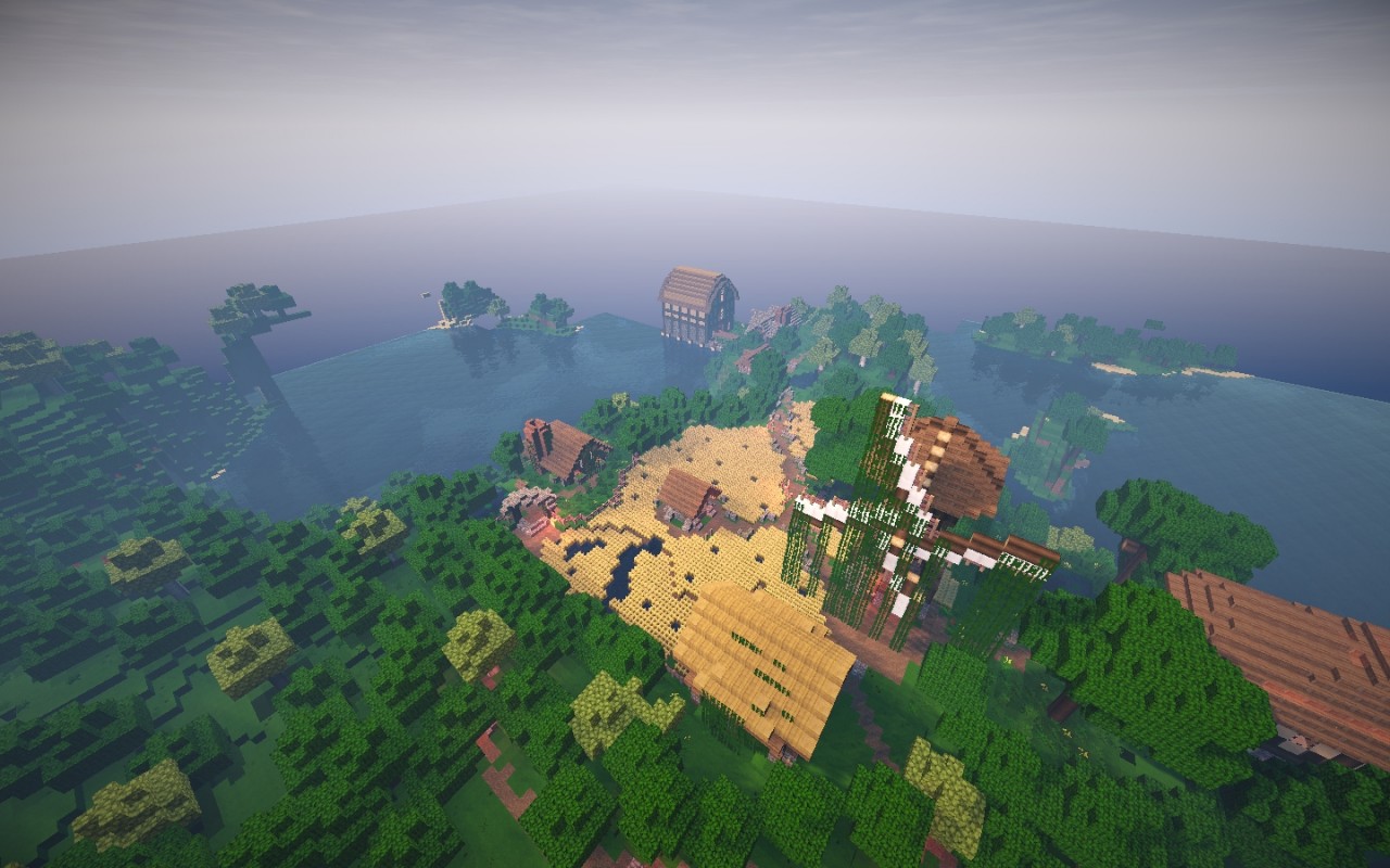 Dorf Goldental Minecraft Map