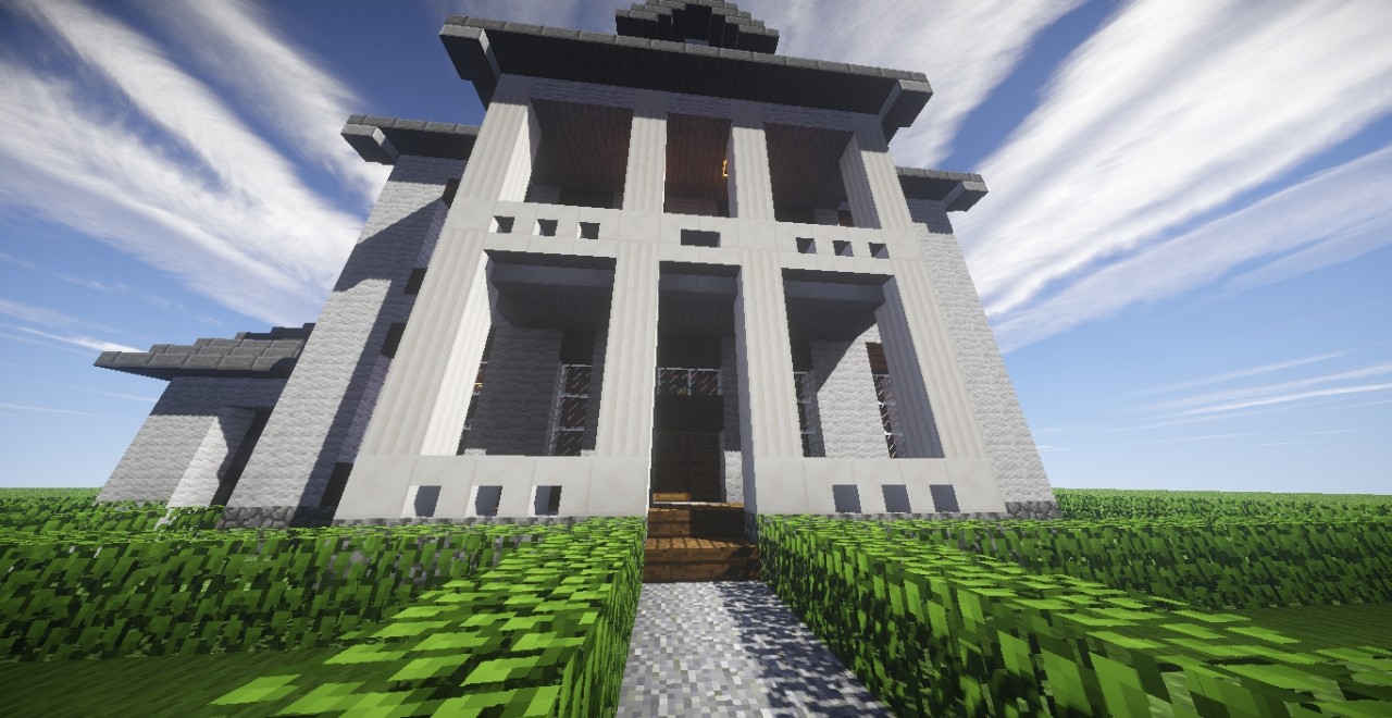 Small Colonial House Minecraft Map