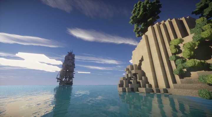 HMS Tempestuous | 5th Rate Frigate Minecraft Map