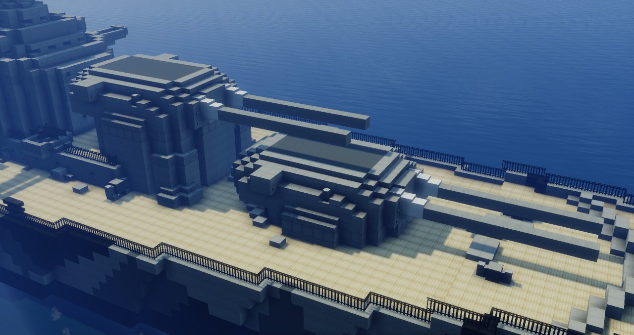 German Battleship: H-39 Minecraft Map
