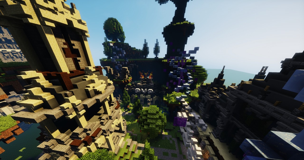 Ore Craft SkyBlock Spawn - Commission Minecraft Map