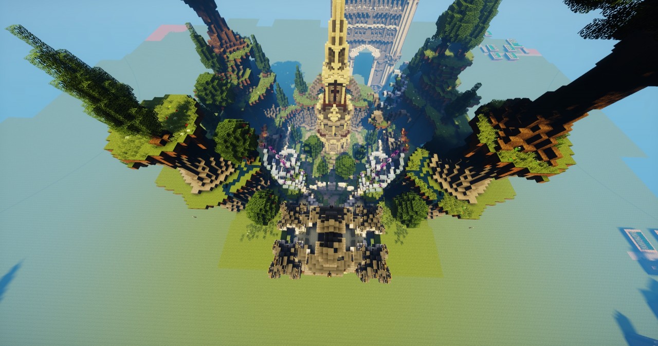 Ore Craft SkyBlock Spawn - Commission Minecraft Map