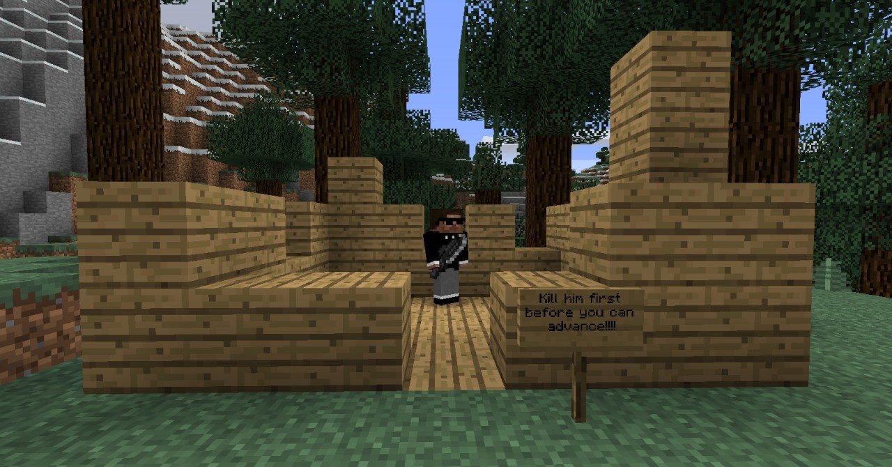 [1.7.10] The Obstacle Course of War Minecraft Map