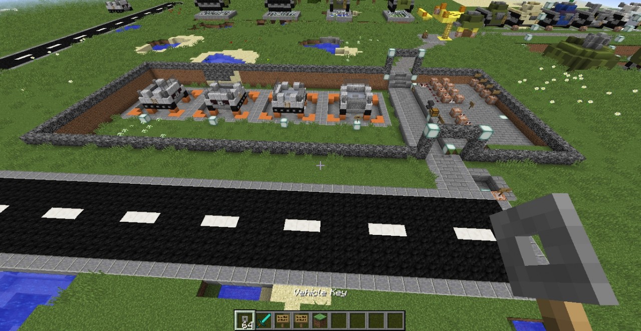simple working Tank Minecraft Map