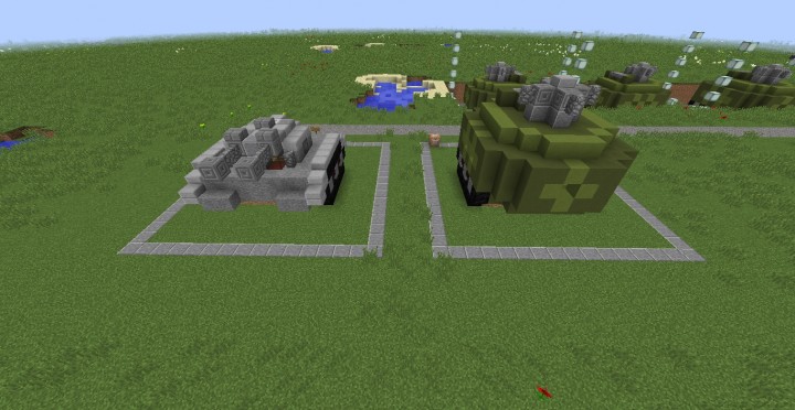 simple working Tank Minecraft Map