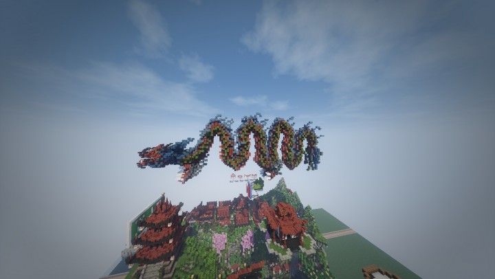 Chiharu: Dragon of one thousand springs Minecraft Map