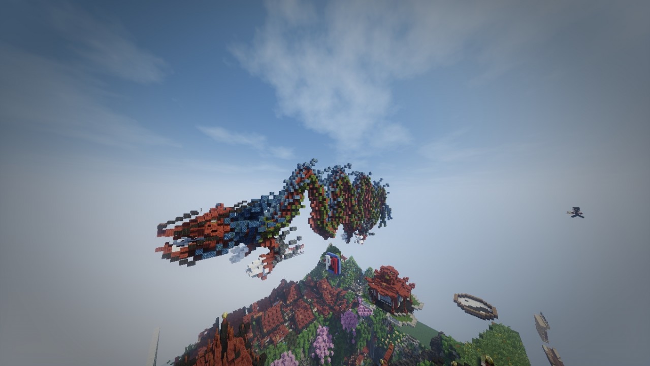 Chiharu: Dragon of one thousand springs Minecraft Map