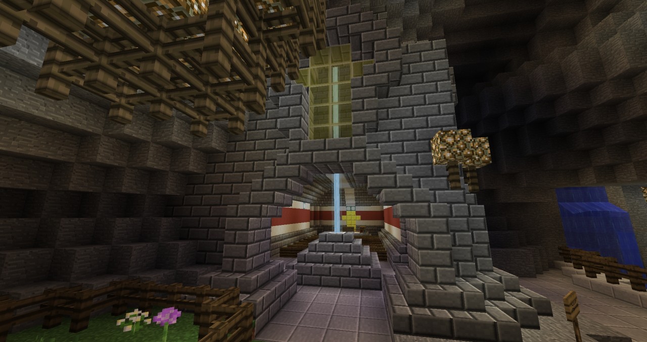 Underground city Minecraft Map