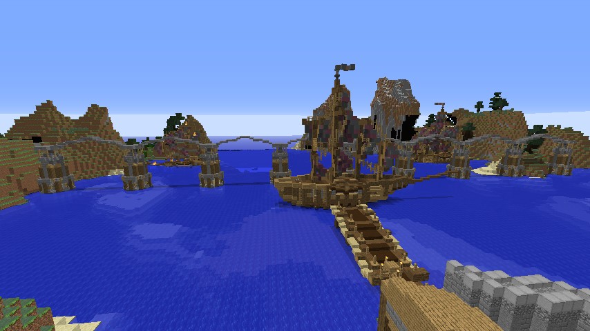 Miniature Minecraft Map