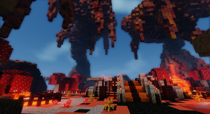 [Spawn / Lobby] Blazing Inferno Minecraft Map