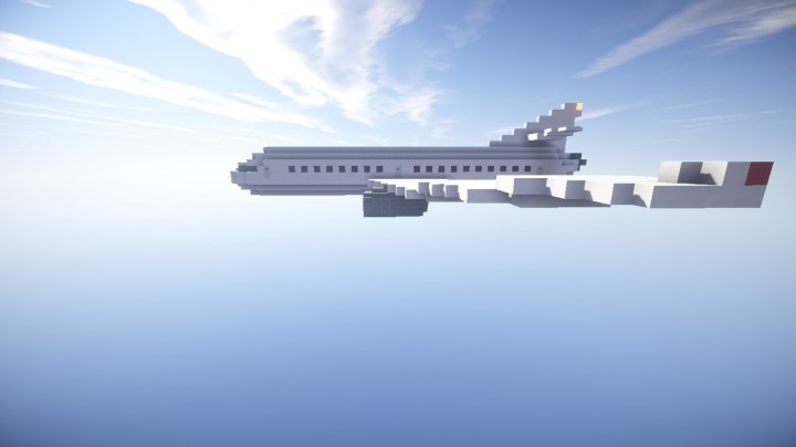 Passenger Plane #2 Minecraft Map