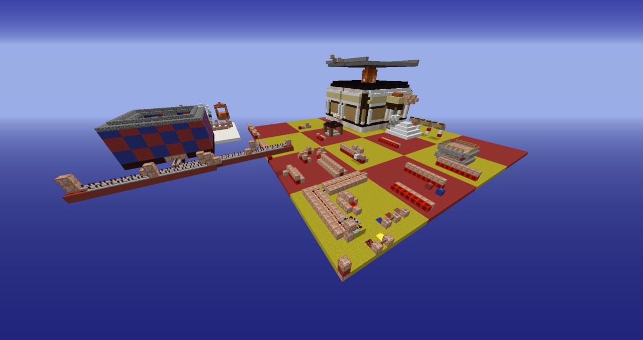 Bridge Battle Minecraft Map