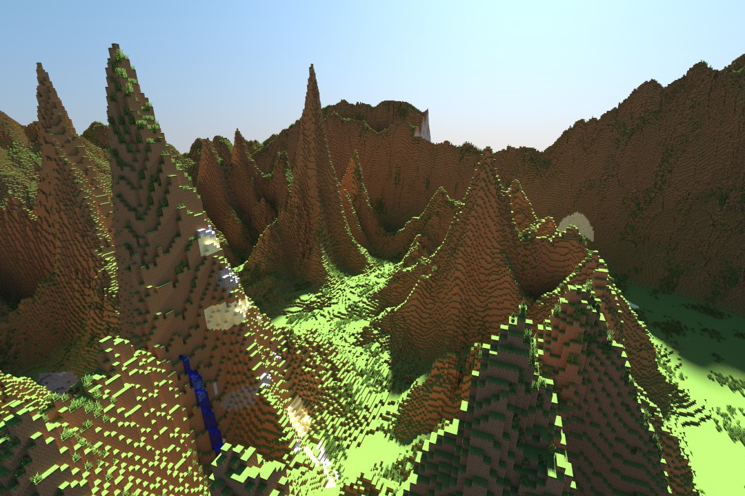 [CstmMap] Mountain Masses Minecraft Map