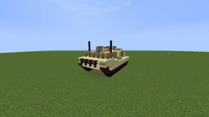 M1 Abrams | 1,5:1 scale Minecraft Map