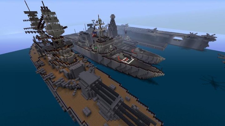 Naval base Minecraft Project