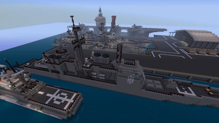Naval base Minecraft Map