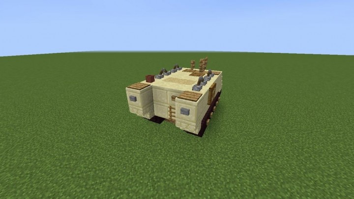 M113 Armored Personnel Carrier | 1,5:1 Scale Minecraft Map