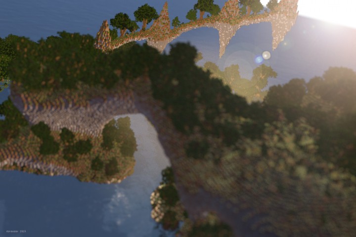 Fantastic Island | Terraforming Minecraft Map