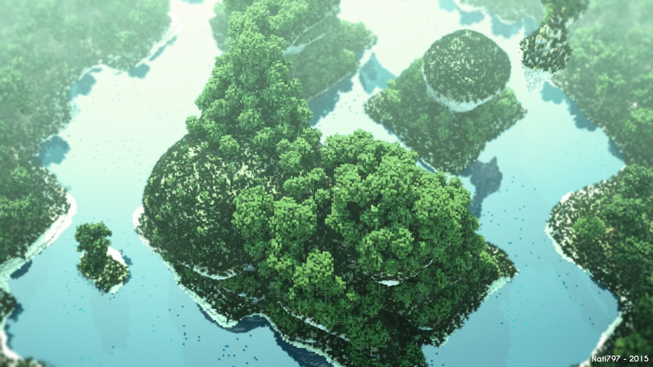 Fantastic Island | Terraforming Minecraft Map