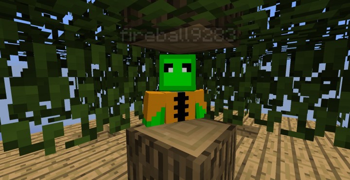 Just one block Minecraft Map