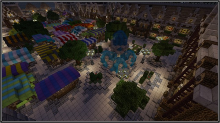 MEDIEVAL TOWN :COUNCIL TOWN BUILDING Minecraft Map