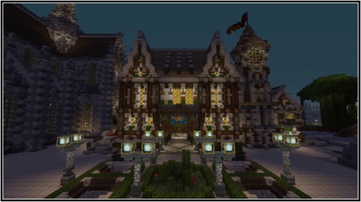 MEDIEVAL TOWN :COUNCIL TOWN BUILDING Minecraft Map
