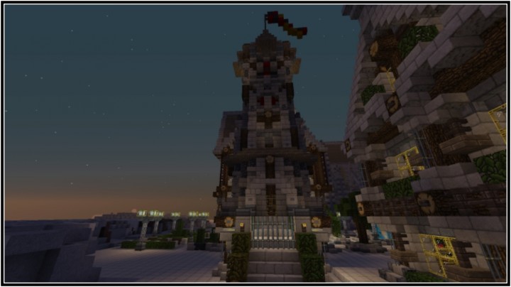 MEDIEVAL TOWN :COUNCIL TOWN BUILDING Minecraft Map