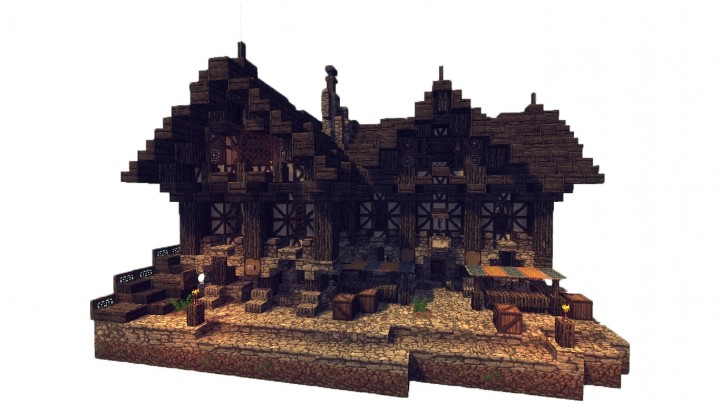 Medieval Village [Building & Component Pack] Minecraft Map