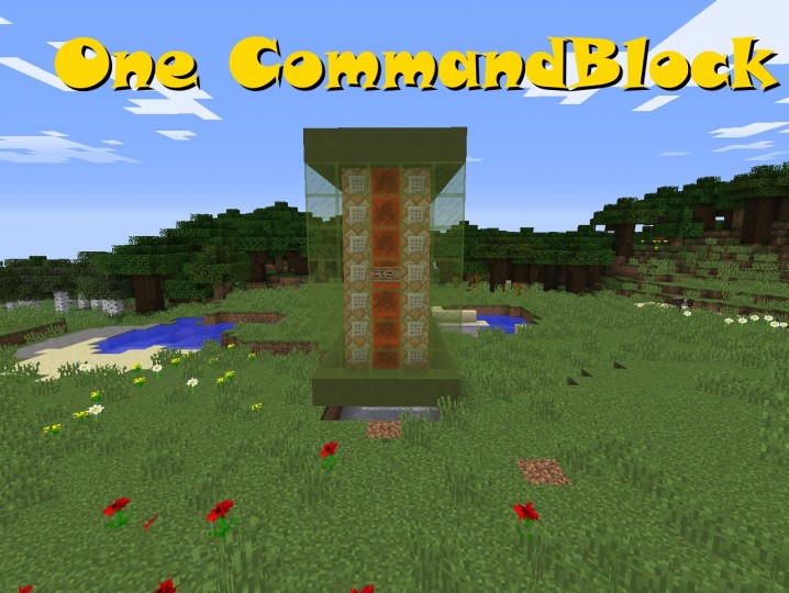 7 Days To Build / One Command Block Minecraft Map