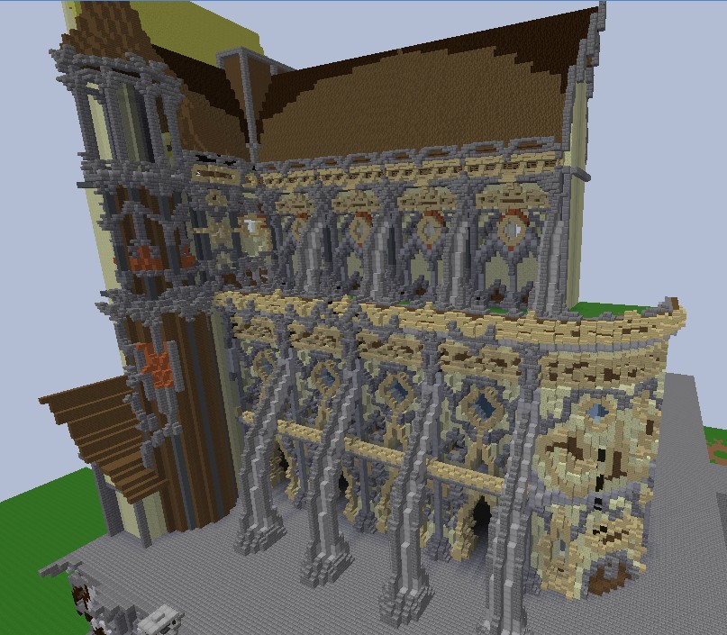 Scrap of a structure Minecraft Map