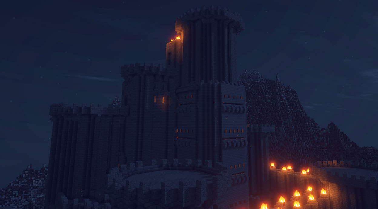 Castle of Wicked Witch of West Minecraft Map