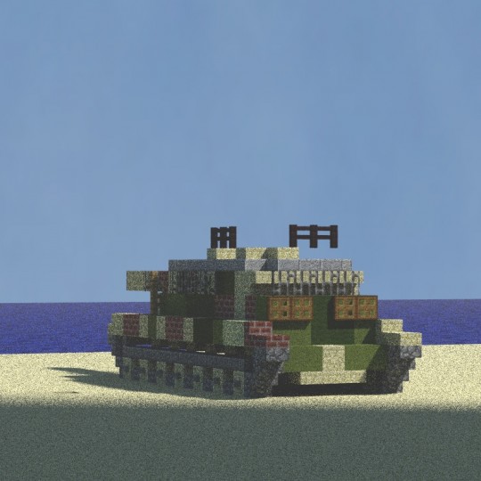 Zulfiqar (ذوالفقار) Iranian Main Battle Tank Minecraft Map