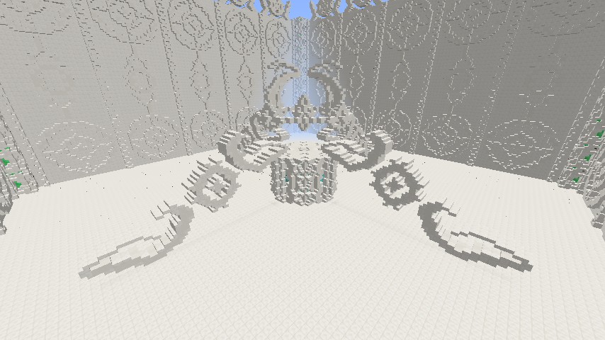 White HUB in HiveCape sever Minecraft Map
