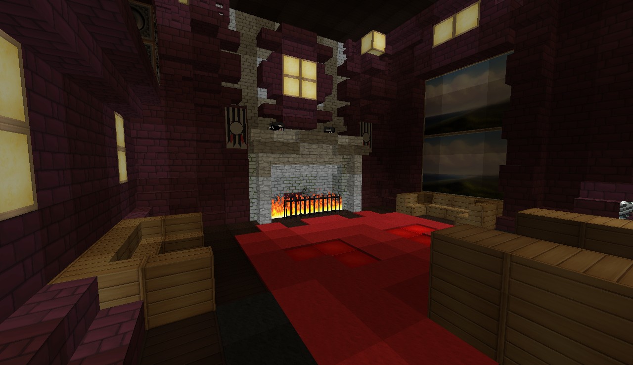 Nether Mansion Minecraft Map