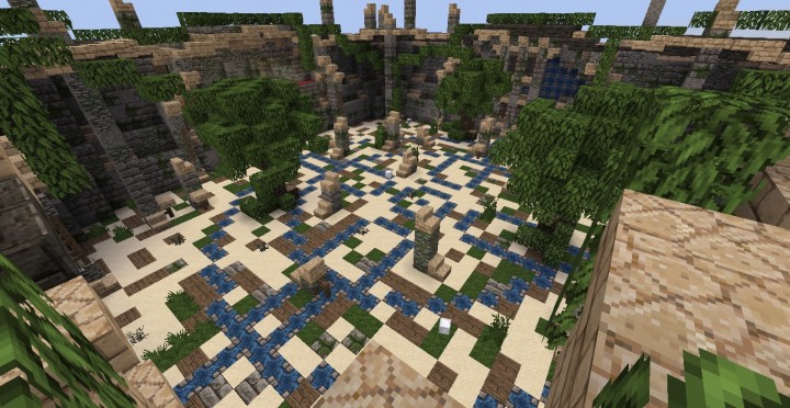 Small PvP arena Minecraft Map