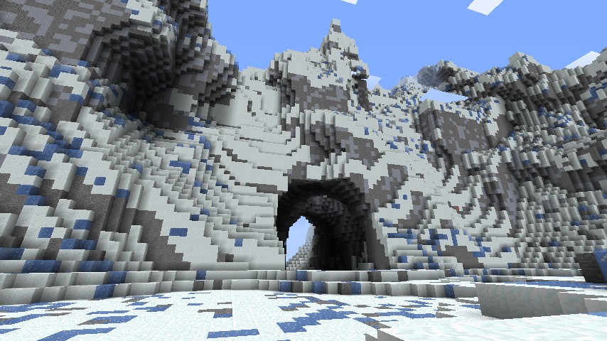 Small Ice Biome Minecraft Map