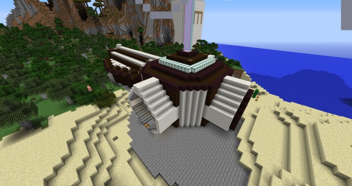 SPACE SPAWN Minecraft Map