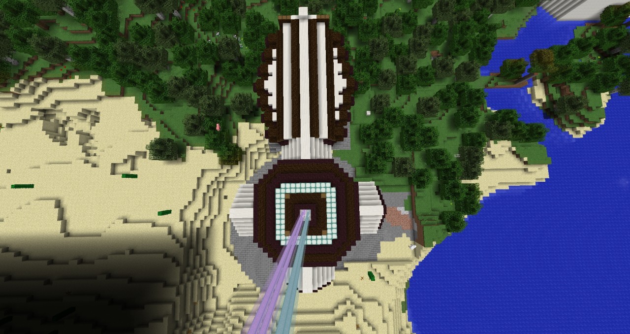 SPACE SPAWN Minecraft Map