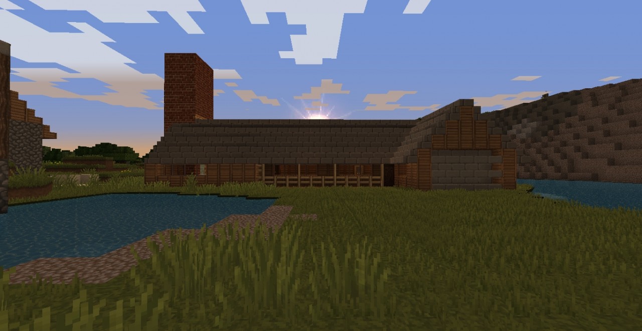 60s Ranch Style House by The Qwertz Minecraft Map
